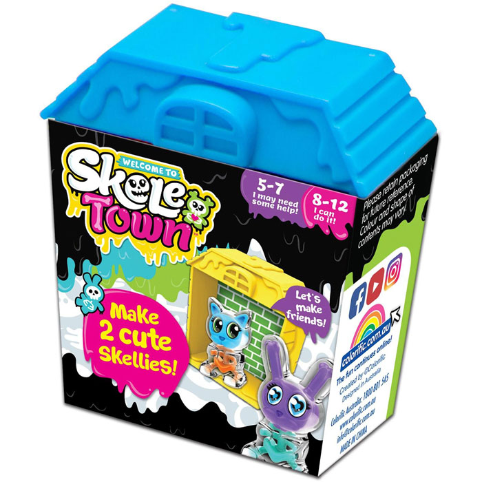Игровой набор "Скелетаун" (Skeletown) 167440 синяя крыша купить в ОГО ...