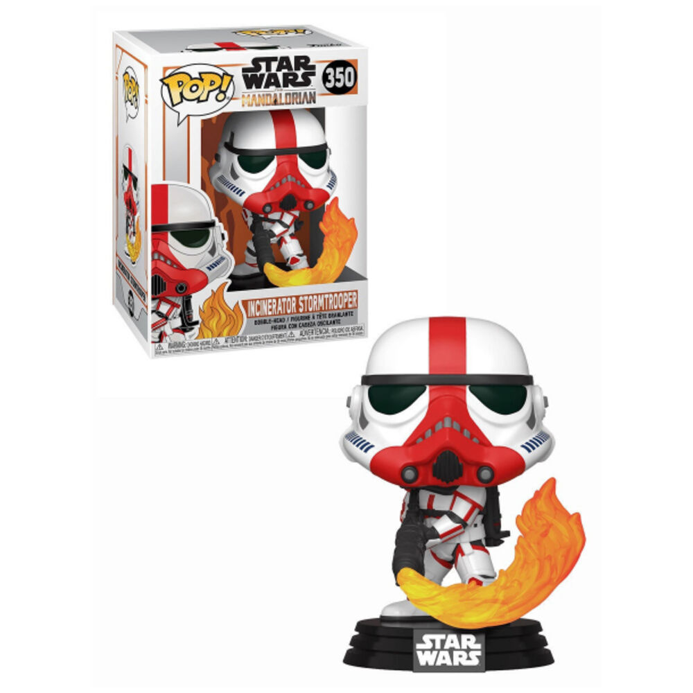 Подвижная фигурка Funko POP! Star Wars: Mandalorian - Incinerator ...