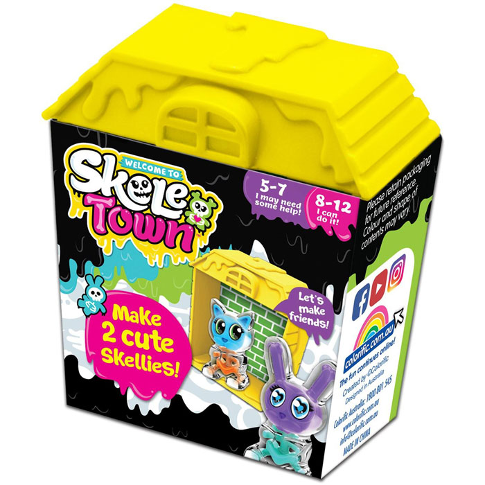 Игровой набор "Скелетаун" (Skeletown) 167440 желтая крыша купить в ОГО ...