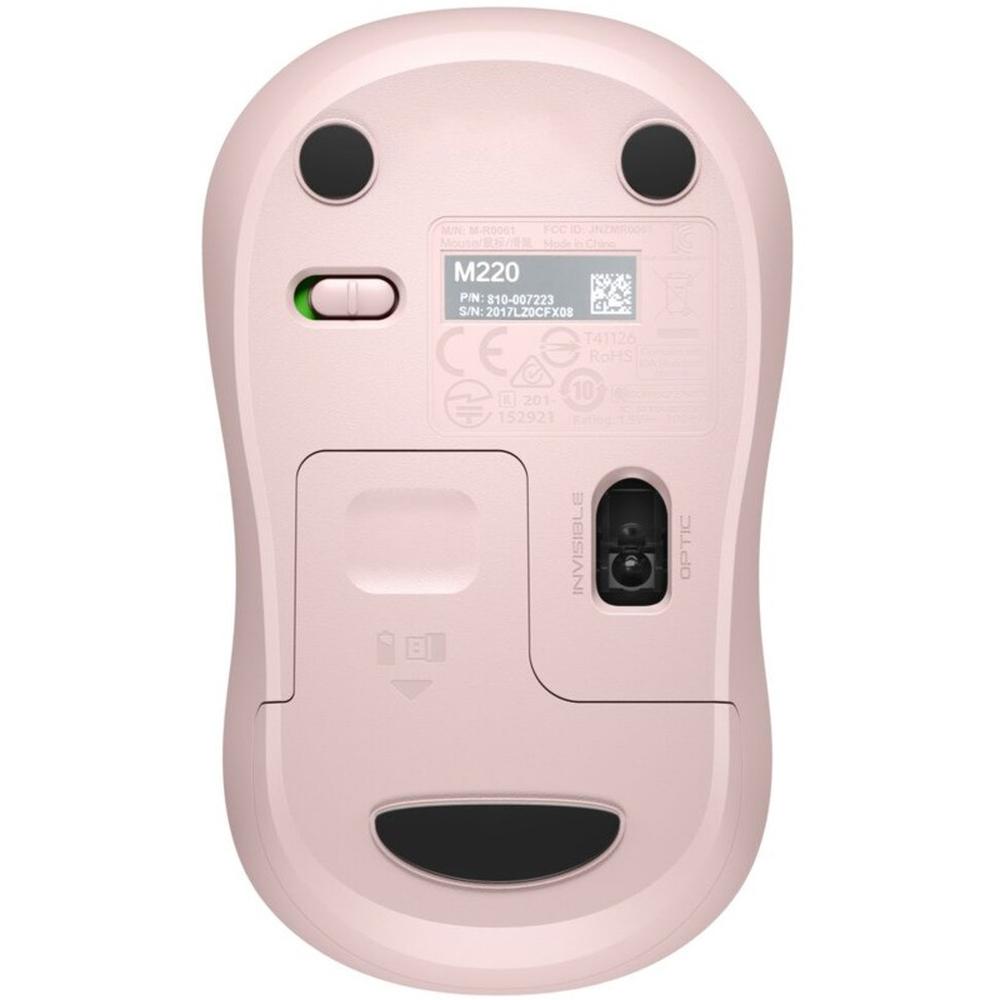 Мышь Logitech M220 Silent Rose купить в ОГО! | 341491 | цена ...